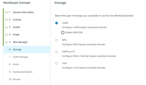 VCF 9 – Deploy New Workload Domain – gibson virtualization